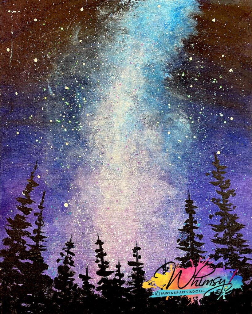 The Milky Way - Whimsy Paint & Sip